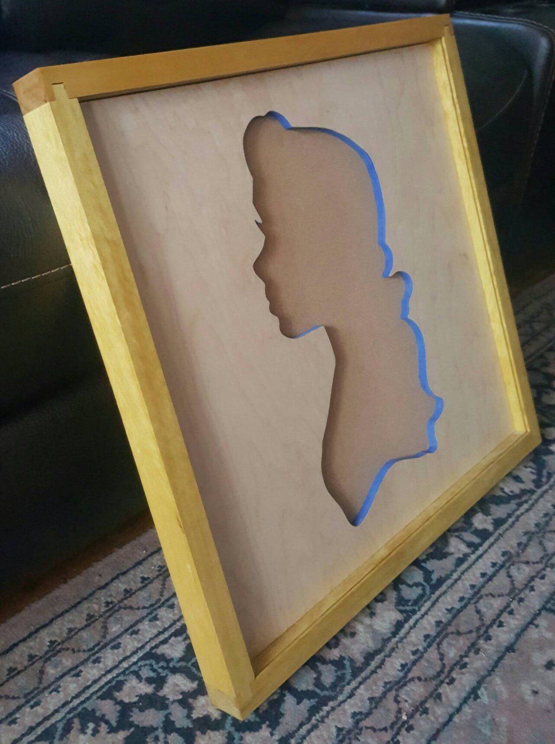 Disney Inspired Pin Display Shadowbox (Belle), Corkboard, Cork Display | JBird Custom Woodworking